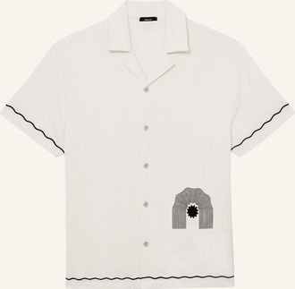 Reiss Reiss Resorthemd Solano Comfort Fit weiss