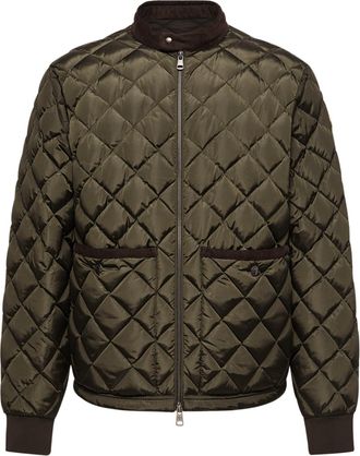 Moncler Moncler Doudoune Courte Eclal, Homme, Vert, Taille: 2