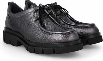 Lince Lince Bluchers en cuir avec lacets confortables | Semelle en caoutchouc | Semelle int&eacute;rieure gel | I51906 | Fabriqu&eacute; en Espagne, Cuir Flotter Acier, 3