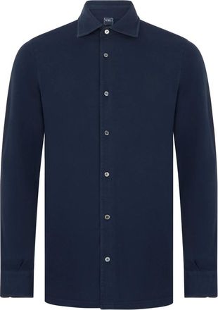 Fedeli Homme, Chemises, Bleu, Taille: M Chemise &agrave; manches longues