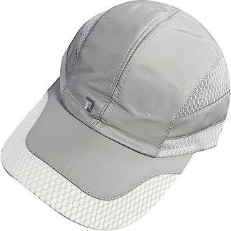 Generic Casquette de base pour hommes et femmes - Casquette solide en maille - S&eacute;chage rapide - R&eacute;glable - Respirante - Sport ext&eacute;rieur - Protection solaire -