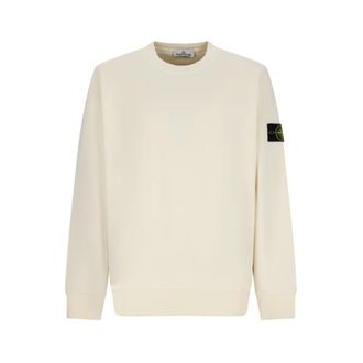 Stone Island Homme, Sweatshirts et sweats &agrave; capuche, Beige, Taille: XL Molleton de coton