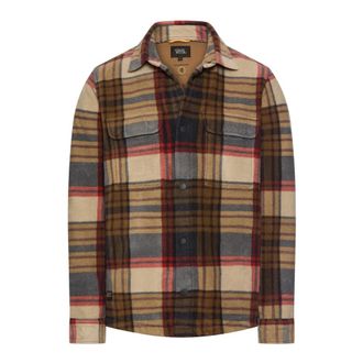 Camel Active Fleece Overshirt Relaxed Fit - - Jackets - Herren - Mehrfarbig - XL