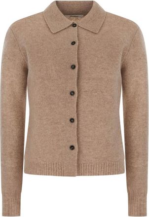 Max Mara Pull en m&eacute;lange de cachemire - Femme - Pulls - Brun - Taille: 40 FR