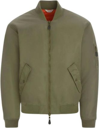 Guess Homme, Vestes, Vert, Taille: 2XL Nylon Bomber Jacket