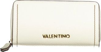 Mario Valentino Femme, Accessoires, Blanc, Taille: ONE Size Portefeuille 5 Compartiments