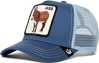 Goorin Brothers The Ass Donkey Esel Blue Trucker Cap - One-Size Taille unique