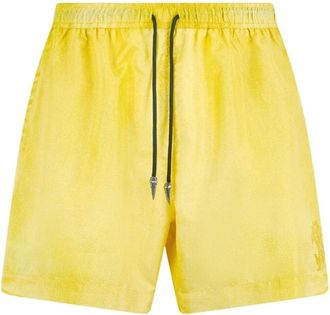 Roberto Cavalli Homme, Maillots de bain, Jaune, Taille: XL Bermuda Swim Shorts