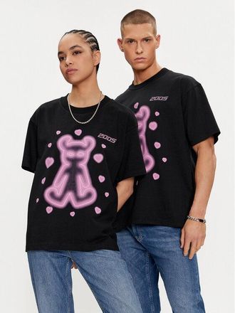 2005 T-Shirt Unisex Lovely Horned Lucy Schwarz Relaxed Fit