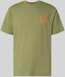 Scotch & Soda T-Shirt mit Label-Print und Rundhalsausschnitt