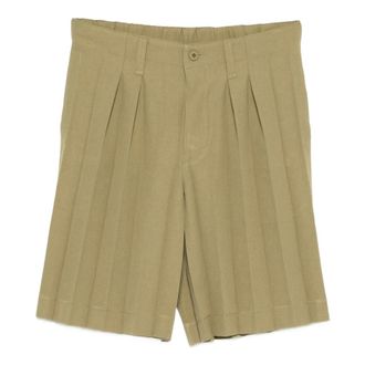 Issey Miyake Herren, Shorts, Grün, LGröße