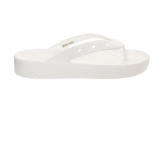 Crocs Femme, Chaussures, Blanc, Taille: 43 EU Classic Platform Flip