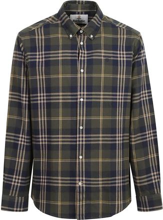 Barbour Homme, Chemises, Vert, Taille: 2XL Chemise Edgar Coupe Ajust&eacute;e