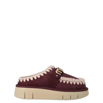 Mou Bounce Clog Metal Logo - - Shoes - Damen - Rot - 38 EU