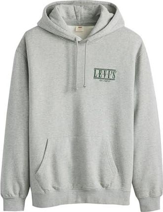 Levi's Relaxed Graphic PO Maillot de survêtement, Serif Logo MIDTONE H, XL Homme