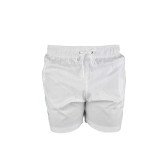 Amiri Homme, Maillots de bain, Blanc, Taille: 2XL MA Bar Logo Swim Shorts