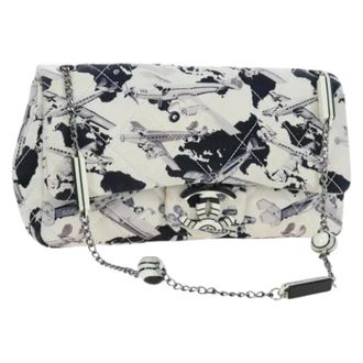 Chanel Sac bandouli&egrave;re vintage Pre-owned en toile - Femme - Pre-owned - Multicolore - Taille: ONE Size