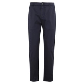 Department Five Schmale Crop Piquet Chino Hose - - Trousers - Herren - Blau - W38