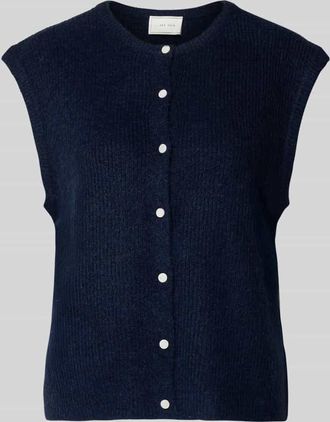 Neo Noir Loose Fit Strickweste mit Knopfleiste Modell Everest