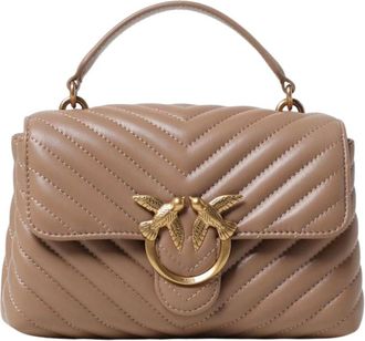 Pinko Pinko, Damen, Taschen, Beige, ONE SIZEGröße