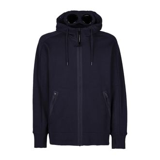 C.P. Company Zip-through Hoodie - - Sweatshirts & Hoodies - Herren - Blau - 2XL