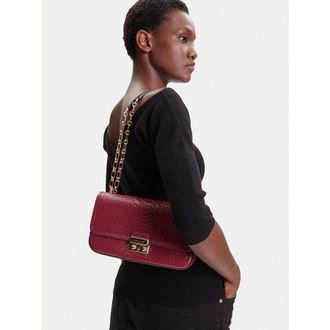 Michael Kors Handtasche MICHAEL Michael Kors Tribeca 30T5G2RL7L Dunkelrot