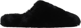 Balenciaga Femmes Claquettes Et Sabots En Fourrure Noir