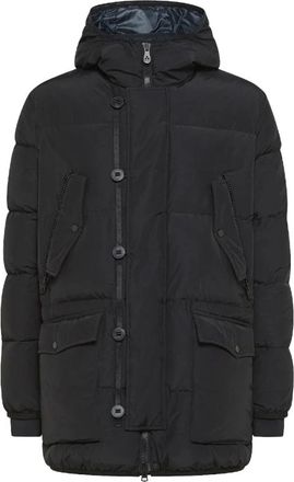 Peuterey Homme, Manteaux, Noir, Taille: 2XL Long Parka