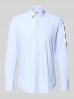 Jake*s Slim Fit Business-Hemd mit Kentkragen
