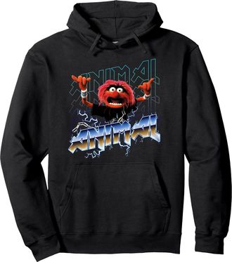 Disney The Muppets Animal Rock Portrait Pullover Hoodie