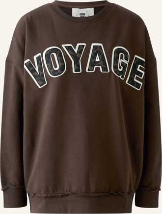 Oui Sweatshirt braun