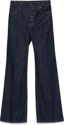 Ralph Lauren Femme, Jeans, Bleu, Taille: 44 FR Rétro flare en pleine longueur flare
