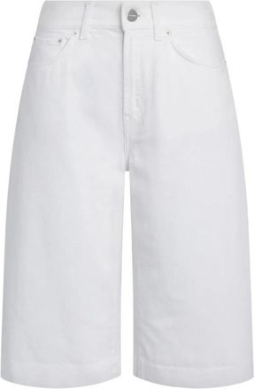 Dondup Femme, Shorts, Blanc, Taille: W30 Bermuda Delfine