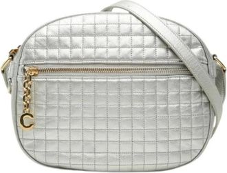 Celine Sac bandouli&egrave;re vintage doccasion - Femme - Pre-owned - Gris - Taille: ONE Size