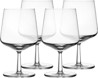 iittala 1018246 Essence Biergl&auml;ster, 4-er Set, 48 cl, klar