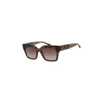 Barbour Lunettes de soleil carr&eacute;es - Femme - Accessoires - Brun - Taille: 52 MM