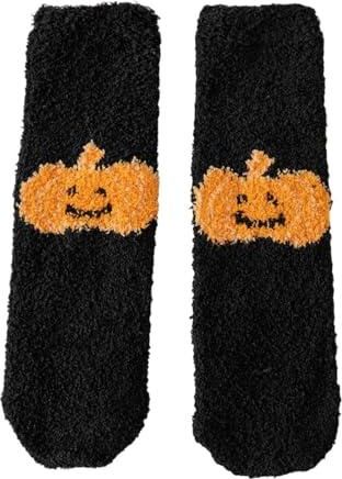 Generic Chaussettes Femme Chaussettes Chaudes Femme Chaussettes Thermiques Femme De Classique Halloween Courtes En Polaire D&eacute;coratives Chaudes Pour Dormir Ou 