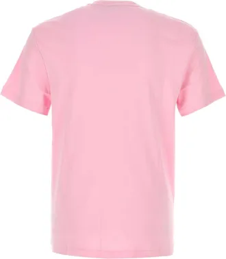Polo Ralph Lauren Mens Pink Cotton T-Shirt Carmelpink Exterior Exterior: T-shirts And Polos