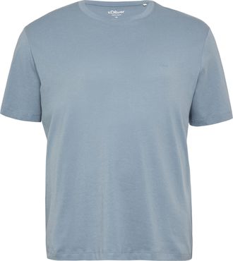 s.Oliver Baumwoll-T-Shirt mit Logo-Print