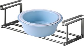 Generic Klemmbrett - Ausziehbares Haushalts-Schrankzubeh&ouml;r,Schwere Belastbare Einstellbare Ablagefach F&uuml;r Schrank Arbeitsplatte Badezimmer Waschbecken Schrank