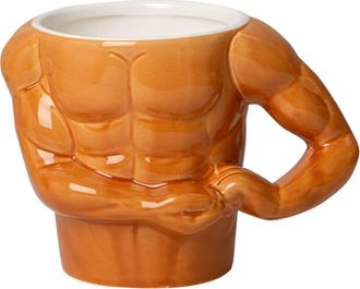 Cabilock Wasserbecher Kaffeebecher Keramik Tasse Milchbecher Porzellan Männer Körperkunst Milchtasse Muskel Mann Kaffeetasse Neuheit Becher Tasse Trinkglas Kak