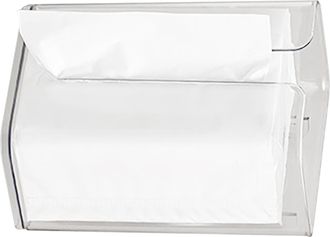 Generico Tissue Box Wandmontierter Tissue Spender Badezimmer Tissue Aufbewahrungsbox ohne Bohren Wand montiert Tissue Box Tissue Box Tissue Box