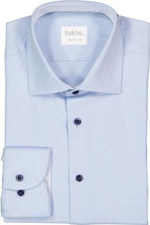 Fakts Herren Hemd blau