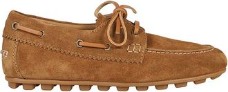 Hogan Femme, Chaussures, Brun, Taille: 38 1/2 EU Mocassin Bateau Barca