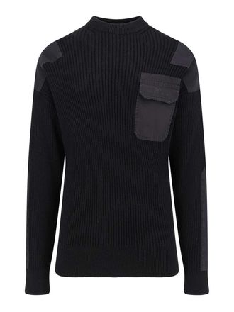 Balenciaga U-Boot-Pullover - Schwarz