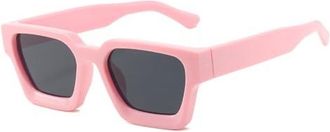 Generic Lunettes De Soleil D&eacute;coratives For La Conduite En Ext&eacute;rieur, For Hommes Et Femmes, Id&eacute;ales For Les Vacances &Agrave; Plage(Pink)