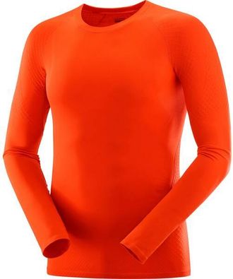 Salomon Herren T-Shirt S/LAB ULTRA LS TEE U Fiery Red