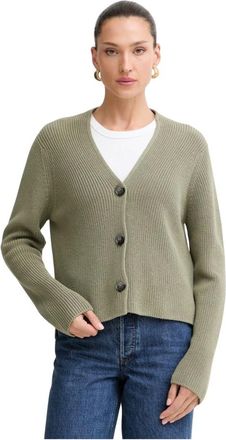 Marc O'Polo Cardigan - Femme - Pulls - Vert - Taille: 36 FR