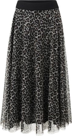 Zero Damen Leorock elastischer Bund 42, BeigeBlack