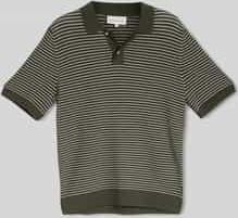 Tom Tailor Regular Fit Poloshirt aus einer Baumwolle in Strickoptik